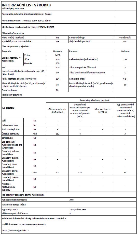 Retro lednice Snaige | DATART
