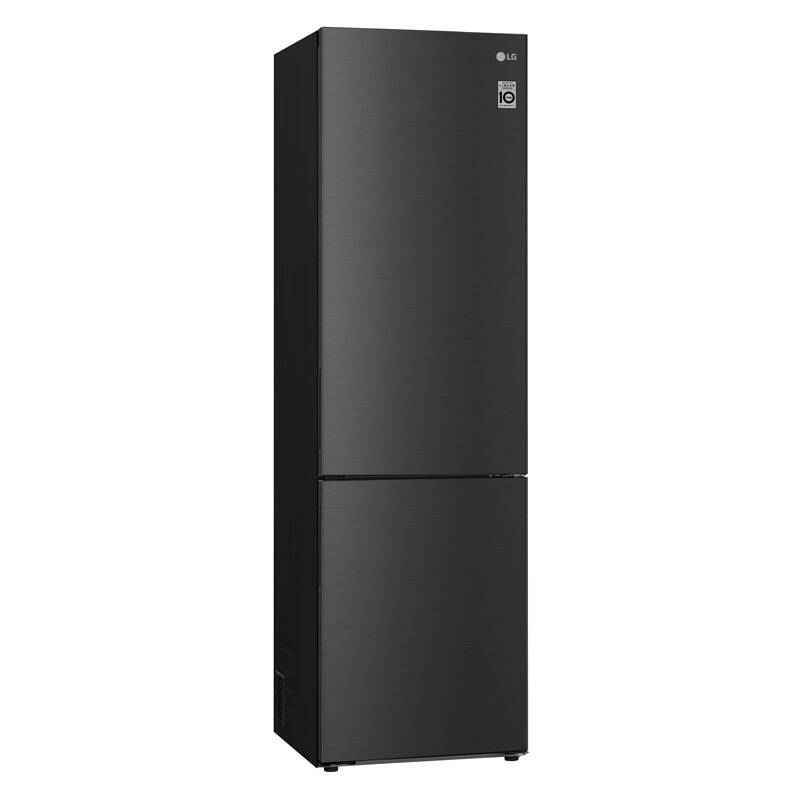 Chladnička s mrazničkou LG GBP62MCNBC černá/ocel - s mírným poškozením ...