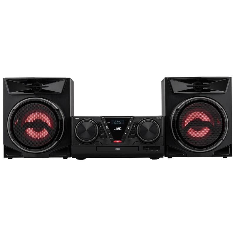 Minisystém JVC MX-E325B-DAB černý - rozbaleno - 24 měsíců záruka | DATART