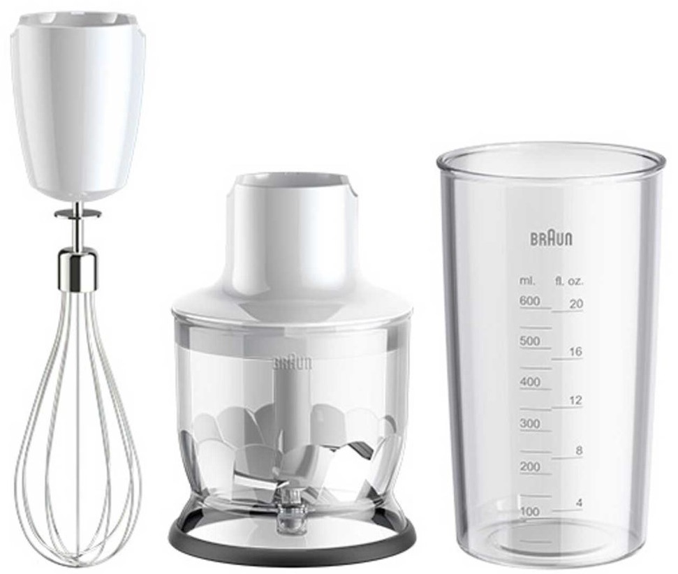 Ponorný mixér Braun Multiquick 3 MQ30.202.M bílý | DATART