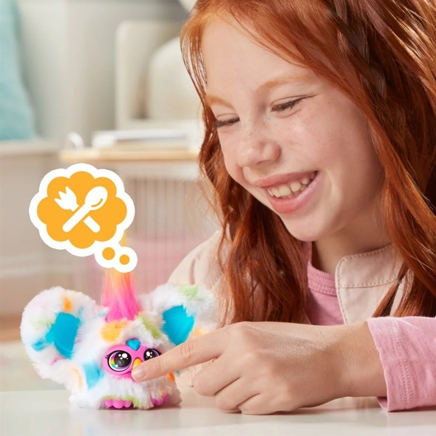 Interaktivní zvířátko Hasbro Furby Furblet LOO LAY bílé | DATART