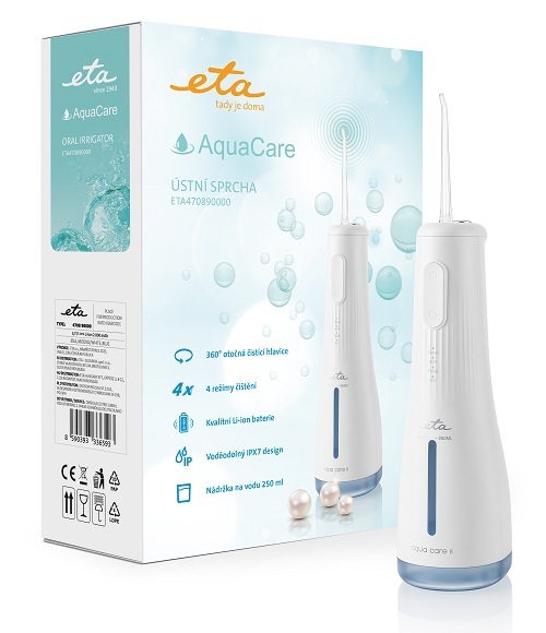 Ústní sprcha ETA AquaCare II 4708 90000 bílá | DATART