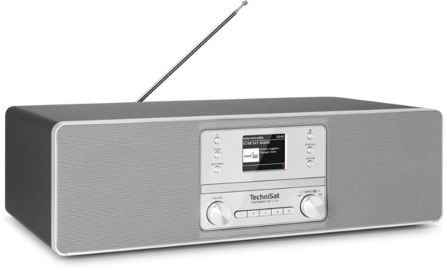 Internetový radiopřijímač s DAB+ Technisat DIGITRADIO 380 CD IR ...