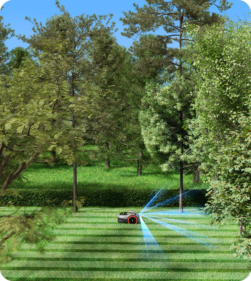 Robotická sekačka Segway Navimow i-105E RTK + vision | DATART