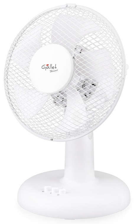 Ventilátor stolní Gallet Blizzard VEN28 bílý | DATART