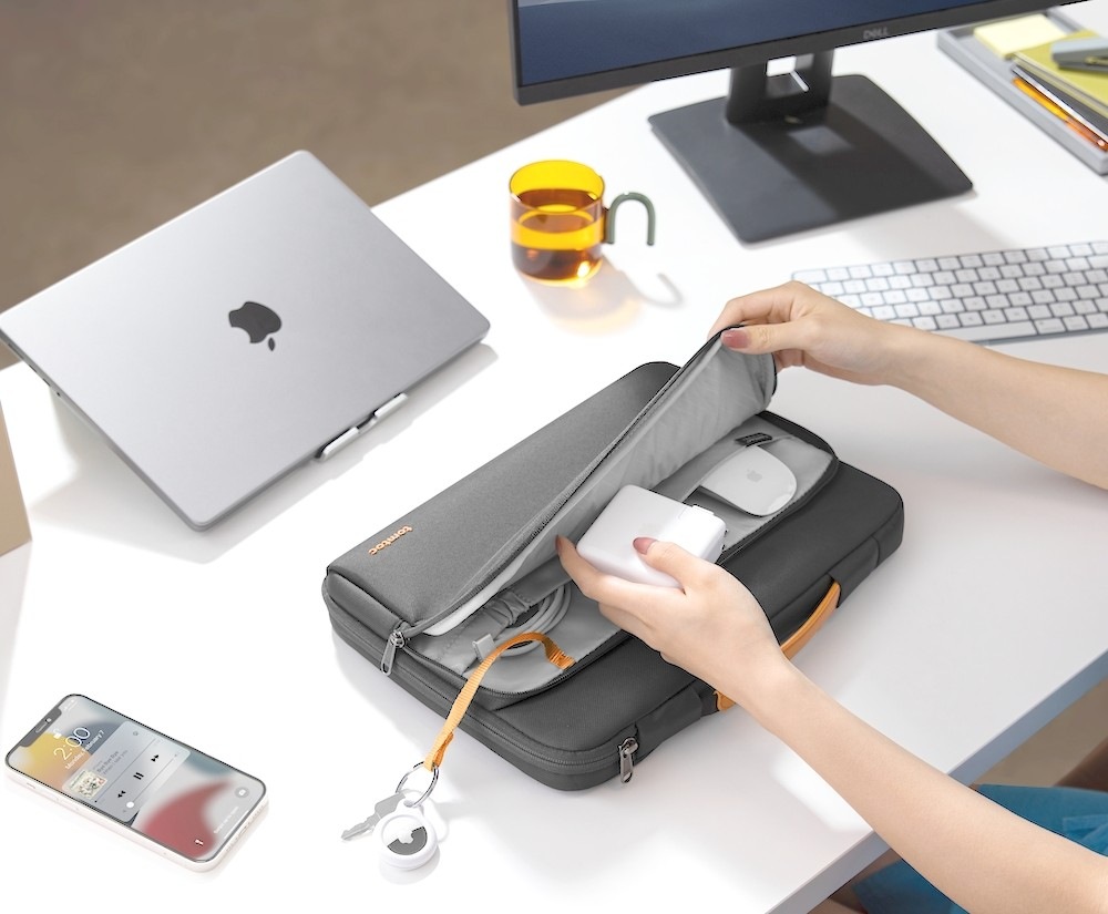 Brašna na notebook tomtoc Briefcase na 16" MacBook Pro (2021) (TOM-A14 ...