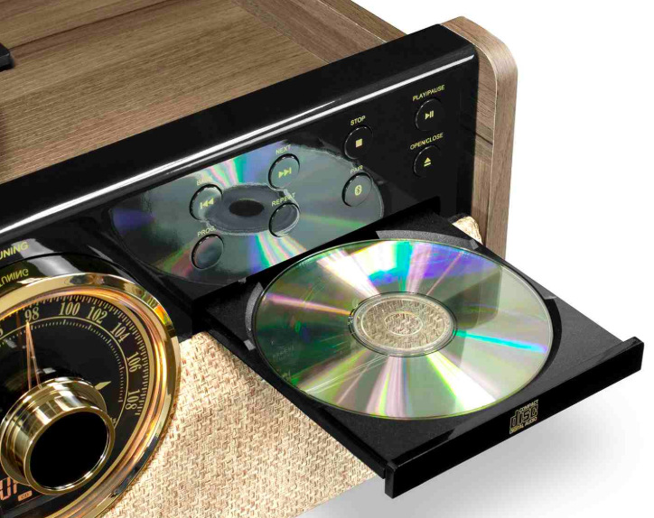 Gramofon Victrola VTA-270B Empire hnědý | DATART