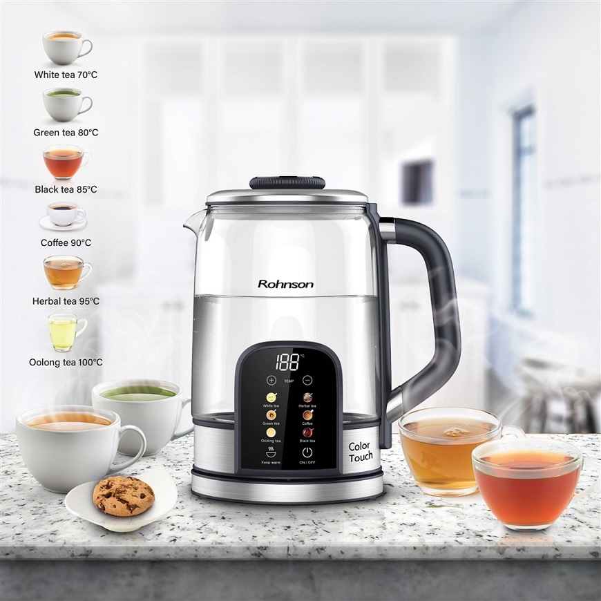 Rychlovarná konvice Rohnson R-7700 sklo | DATART