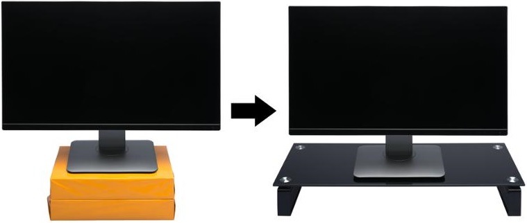Podstavec pod monitor Connect IT CI-1134 (CI-1134) černý | DATART