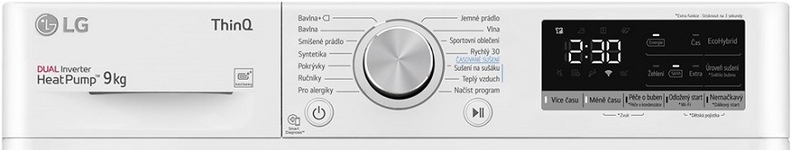 Sušička prádla LG RC91V5AV6N bílá | DATART