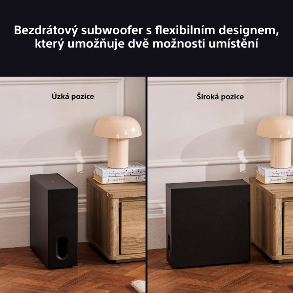 Subwoofer Sony SA-SW7 (SASW7.CEJ) černý - zánovní - 24 měsíců záruka | DATART