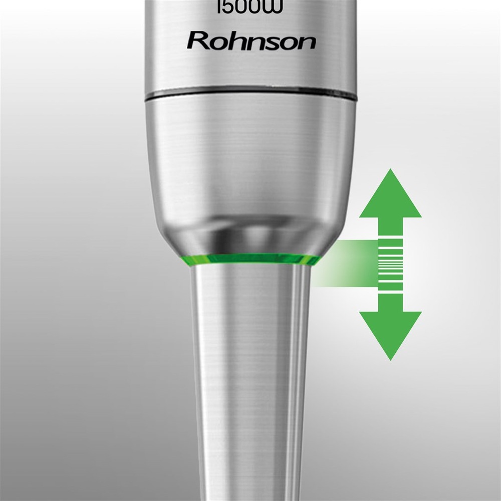 Ponorný mixér Rohnson R-5750 BlendMaster 3v1 černý/stříbrný - s… | DATART