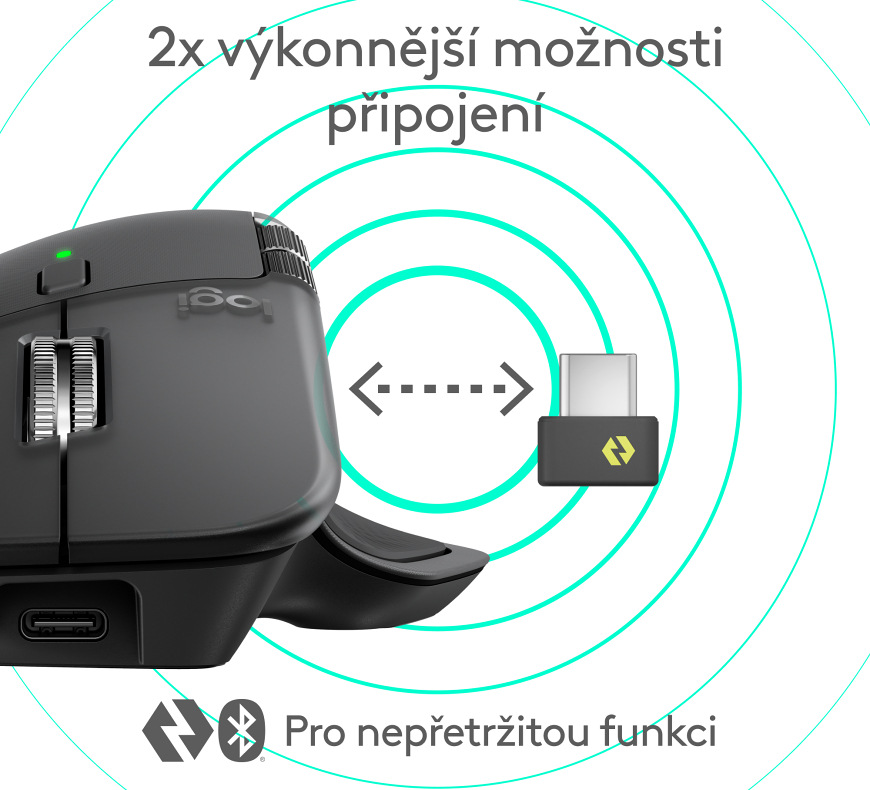 Myš Logitech MX Master 4 (910-007562) grafitová | DATART