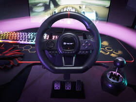 Volant Tracer SimRacer Manual Gearbox 6 in 1 - PC/PS4/PS3/Xone/X360 ...