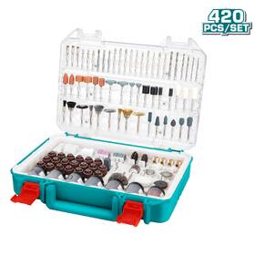 Nástavce pro přímou brusku Total tools TAKMG4208 420ks | DATART