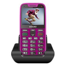 Mobilní telefon Evolveo EasyPhone XR (EP-601-XR-PK) růžový - zánovní ...