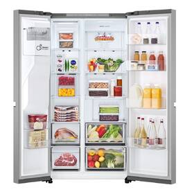 Americká lednice LG GSLC40PYPE stříbrná | DATART